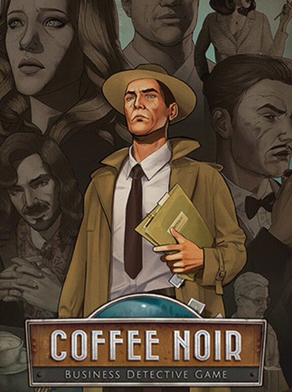 Kup Coffee Noir - Business Detective Game (PC) - Steam Key - GLOBAL ...