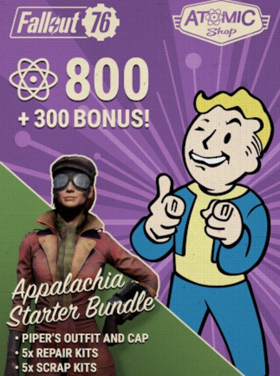 Buy Fallout 76: Appalachia Starter Bundle (PC) - Steam Key - GLOBAL ...