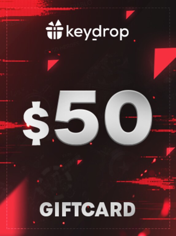 Kup Key Drop Gift Card 50 USD Key Drop Key GLOBAL Tanio G2A COM 