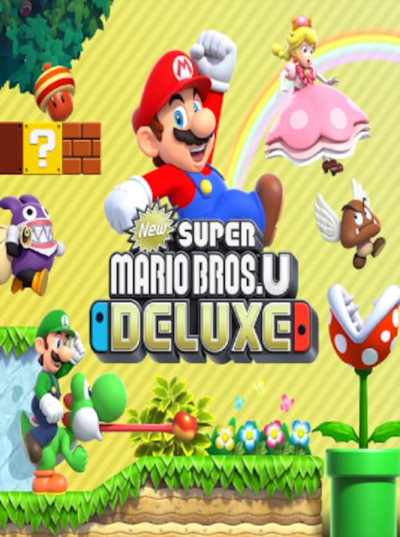 Buy New Super Mario Bros U Deluxe Eshop Key Nintendo Switch (US)