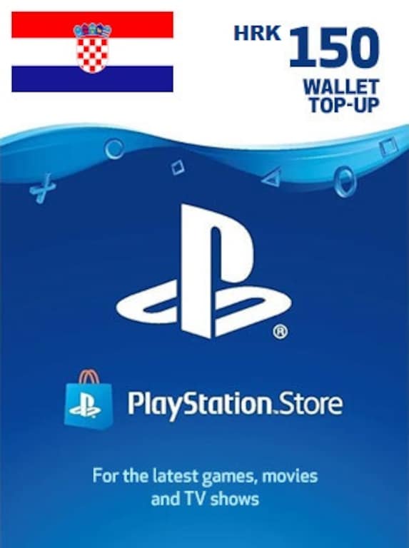 Buy PlayStation Network Gift Card 150 HRK - PSN Key - CROATIA - Cheap ...