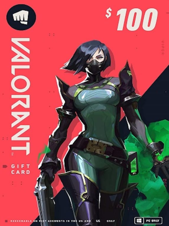 Buy VALORANT Gift Card 100 USD - Riot Key - UNITED STATES - Cheap - G2A ...