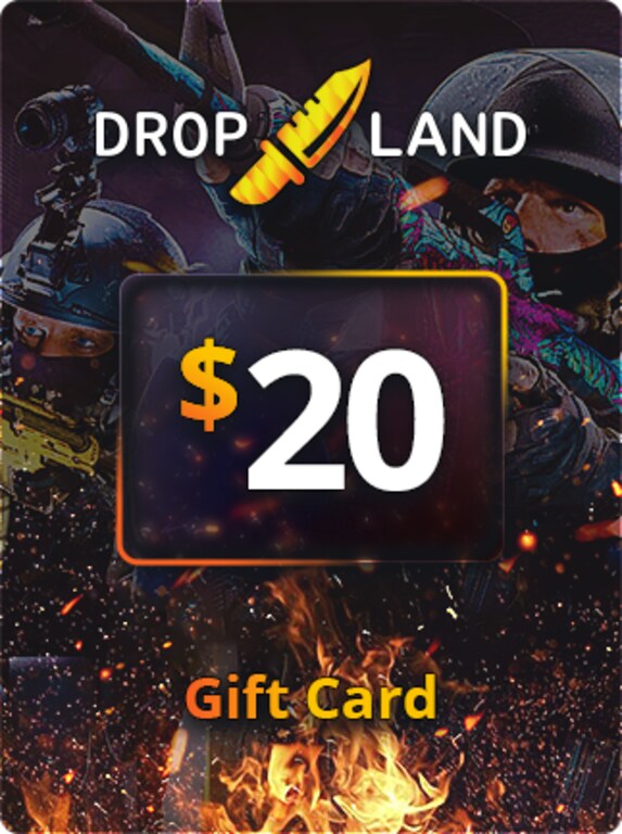 Buy Wallet Gift Card 20 USD BY DROPLAND.NET - Key - GLOBAL - Cheap ...