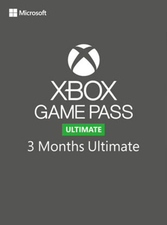 Buy Xbox Game Pass Ultimate 3 Months
