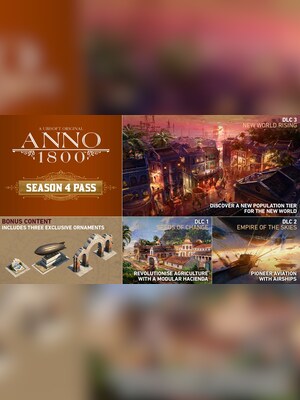 Buy Anno 1800 Season 4 Pass (PC) - Ubisoft Connect Key - AUSTRALIA/NEW ZEALAND - Cheap - G2A.COM!