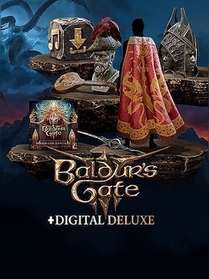 Buy Baldur's Gate 3 + Digital Deluxe Edition DLC (PC) Steam Account ...