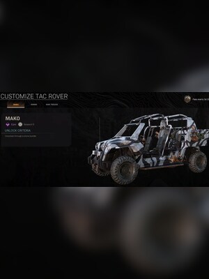 Buy Call of Duty: Warzone - Mako Tac Rover Vehicle Skin - Official ...
