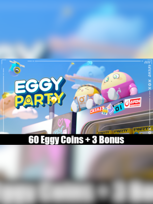 ¡Comprar Eggy Party 60 eggy coins + 3 Bonus - GLOBAL - Barato - G2A.COM!