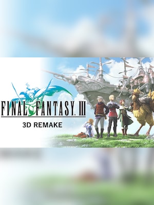 Buy Final Fantasy III (3D Remake) (PC) - Steam Key - GLOBAL - Cheap ...