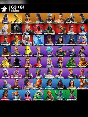 Buy Fortnite 63 skins (PSN, Xbox, Nintendo Switch, PC, Mobile ...