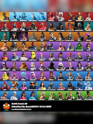Buy Fortnite 90 Skins (PC) - Fortnite Account - GLOBAL - Cheap - G2A.COM!