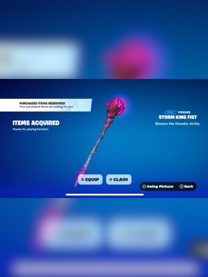 Buy Fortnite - Storm King Fist Pickaxe (PC) - Epic Games Key - GLOBAL ...