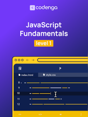 Buy JavaScript Fundamentals - Level 1 - Course - Codenga.com - Cheap ...