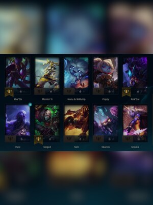 Buy League of Legends Account 21 Champions EUNE server (PC) - League of ...