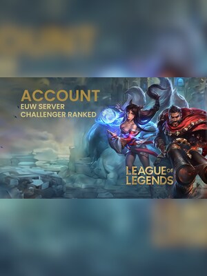 Buy League of Legends Account Challenger Ranked EUW server (PC ...