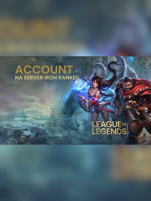 Buy League of Legends Account Iron Ranked NA server (PC) - League of ...