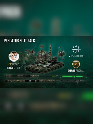 Buy The Fisherman - Fishing Planet: Predator Boat Pack (PC) - Steam ...