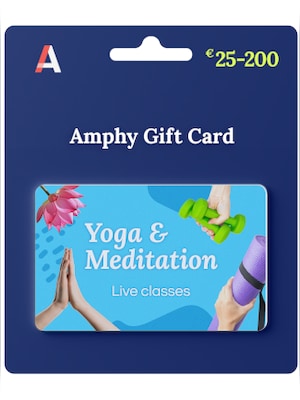Buy Yoga and Meditation Online Classes Gift Card 25 EUR - Amphy Key ...