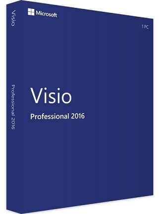 Microsoft Visio 2016 Professional (PC) - Microsoft Key - GLOBAL