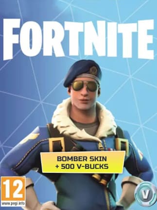 Fortnite Bomber Skin + 500 V Bucks 🥇 Best Prices | G2A.COM