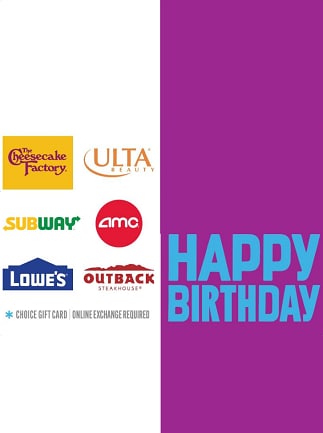 Happy Birthday Gift Card 🥇 Best Prices | G2A.COM