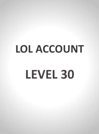 League of Legends Account - Level 30 - Unranked + 22.000 IP 🥇 Best ...