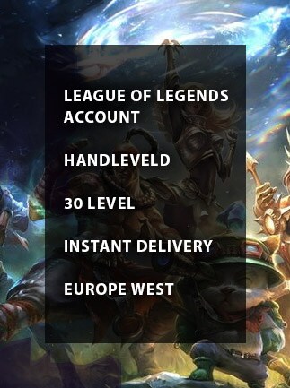 League of Legends LOL Level 30 Account on Europe West by Gamestore.live ...