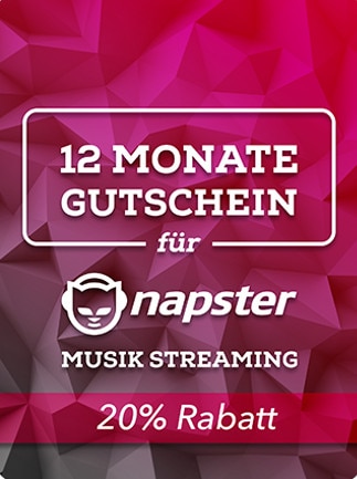 Napster 12 month music streaming VOUCHER 🥇 Best Prices | G2A.COM