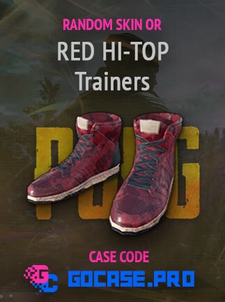 PLAYERUNKNOWN'S BATTLEGROUNDS (PUBG) Random Skin or Red Hi-top Trainers ...