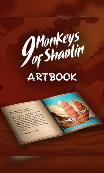¡Comprar 9 Monkeys of Shaolin - Digital Artbook (PC) - Steam Clave - GLOBAL - Barato - G2A.COM!