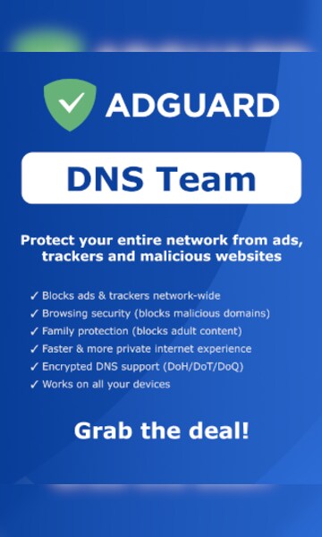 AdGuard DNS Team 🥇 Best Prices | G2A.COM