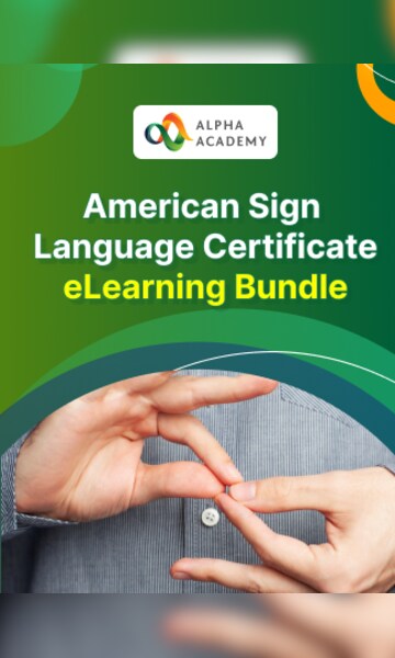 ¡Comprar American Sign Language Certificate - Alpha Academy Clave - GLOBAL - Barato - G2A.COM!