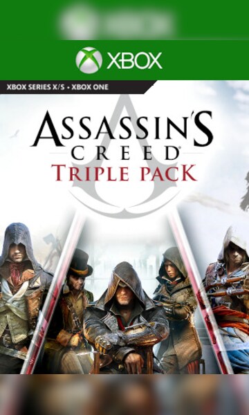 Buy Assassin's Creed Triple Pack: Black Flag, Unity, Syndicate Xbox One ...