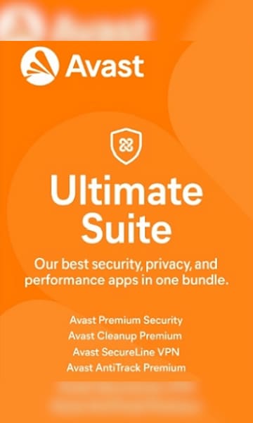 Buy Avast Ultimate Bundle 1 Device 1 Year License Key
