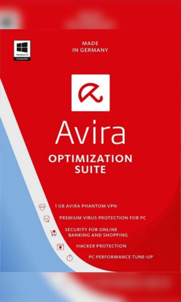 Avira Optimization Suite 🥇 Mejores ofertas y precios baratos | G2A.COM