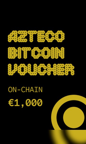 Azteco Bitcoin (Crypto) On-Chain Voucher 🥇 Best Prices | G2A.COM