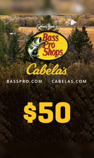 Buy Bass Pro / Cabela's Gift Card 50 USD - Cabela's Key - UNITED STATES ...