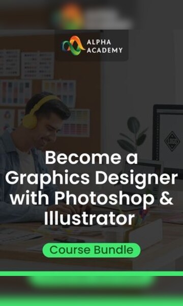 ¡Comprar Become a Graphics Designer with Photoshop & Illustrator Course ...