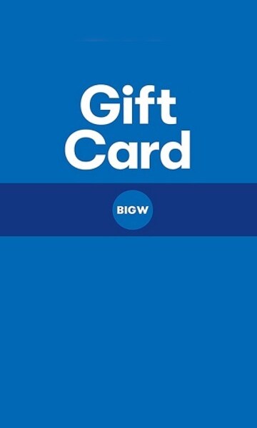 Buy BIG W Gift Card 25 AUD - BIG W Key - AUSTRALIA Online | G2A.COM