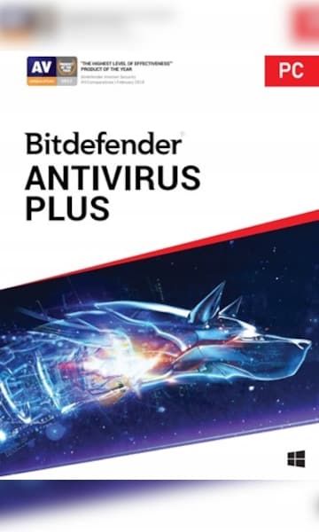 Bitdefender Antivirus Plus 1 Device 1 Year License Key