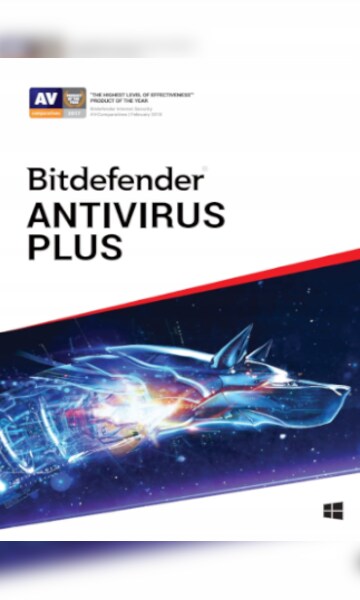¡Comprar Bitdefender Antivirus Plus 2024 (PC) (1 Device, 1 año) - Bitdefender Clave - EUROPA ...