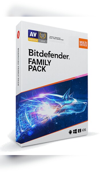 Buy Bitdefender Family Pack (PC, Android, Mac, iOS) (15 Devices, 3 ...