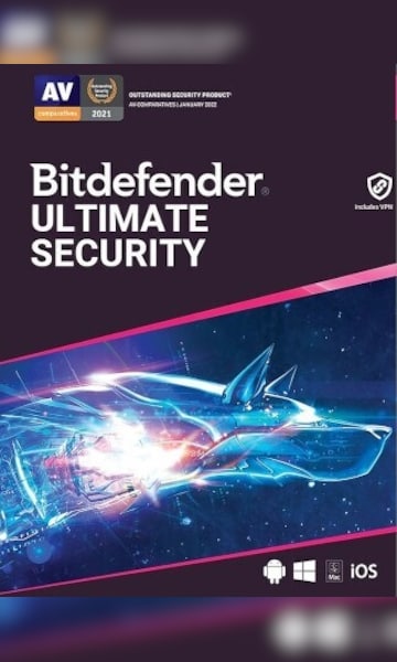 Buy Bitdefender Ultimate Security (PC, Android, Mac, iOS) (5 Devices, 1 ...