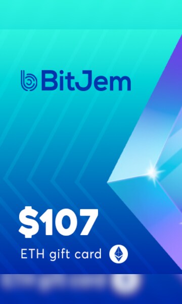 Buy BitJem Crypto Gift Card ETH 107 USD - BitJem Key Online | G2A.COM