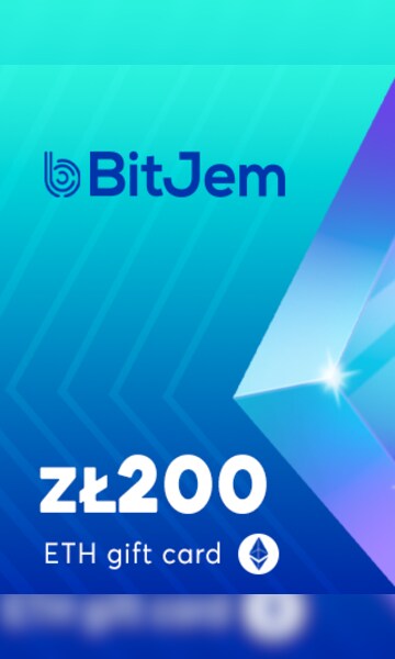 ¡Comprar BitJem Crypto Gift Card ETH 200 PLN - BitJem Clave - Barato - G2A.COM!
