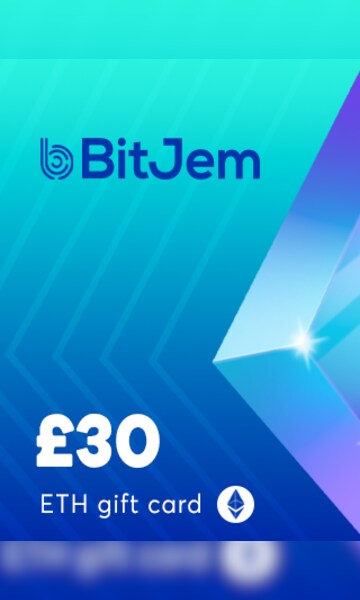 Buy BitJem Crypto Gift Card ETH 30 GBP - BitJem Key Online | G2A.COM