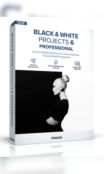 Kup BLACK & White projects 6 Pro (2 PC, Dożywotnio) - Project Softwares Klucz - GLOBALNY - Tanio ...