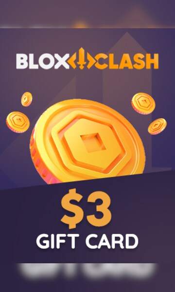 ¡Comprar BloxClash Gift Card 3 USD - BloxClash Clave - GLOBAL - Barato - G2A.COM!