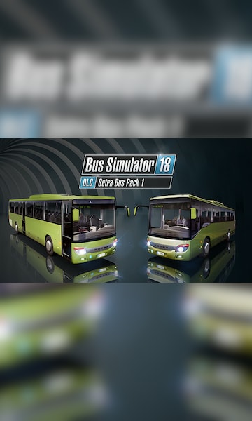 ¡Comprar Bus Simulator 18 - Setra Bus Pack 1 (PC) - Steam Clave ...
