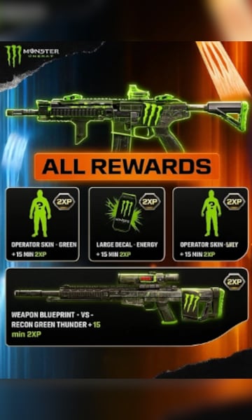 Buy Call of Duty: Black Ops 7 - Monster Energy Full Set Pack - Call of ...